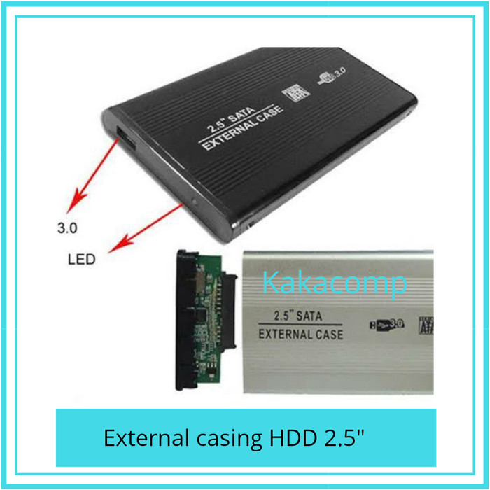 Jual CASING EXTERNAL HDD 2.5" BARU - Jakarta Utara - kaka comp | Tokopedia