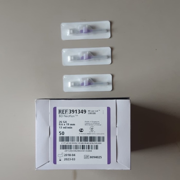 Jual Venflon 26GA 0.6 x 19mm "BD Neoflon" - Jakarta Timur - Trust ...
