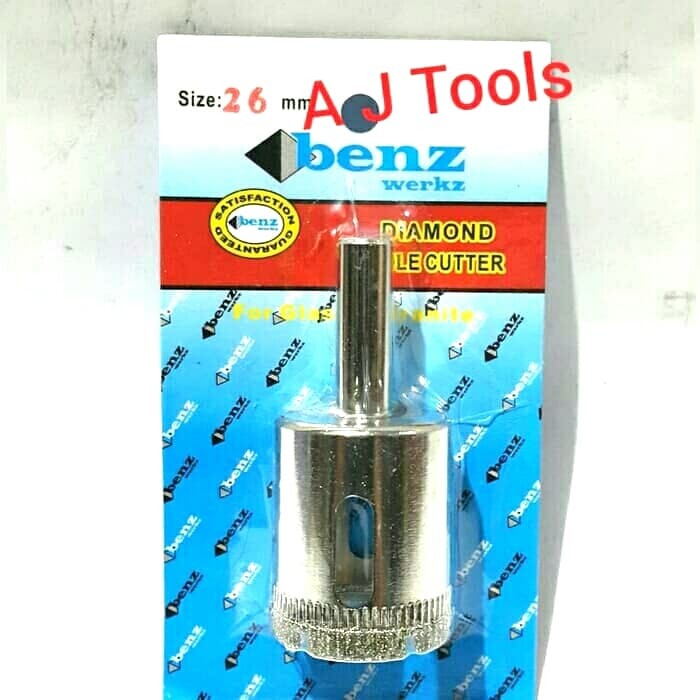 Jual Mata Bor Diamond Hole Cutter 26mm Benz / Mata Bor Intan 26 mm Benz ...