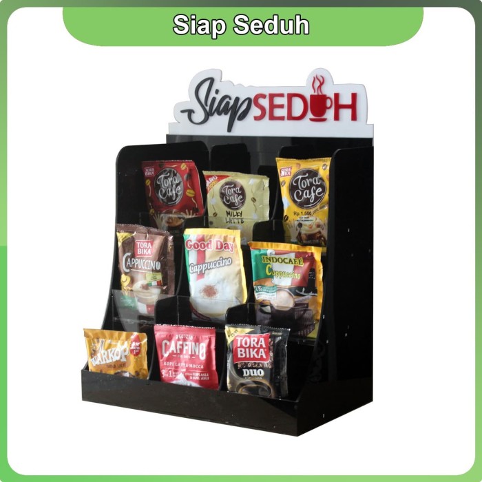 Jual Rak Acrylic Kopi Display Siap Seduh Isi 9 Kotak - Jakarta Barat ...