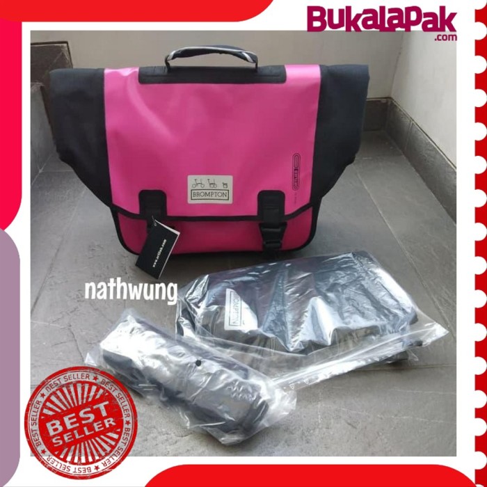 Bags & Panniers Brompton O Bag Ortlieb Messenger Bag Pink Brand New ...