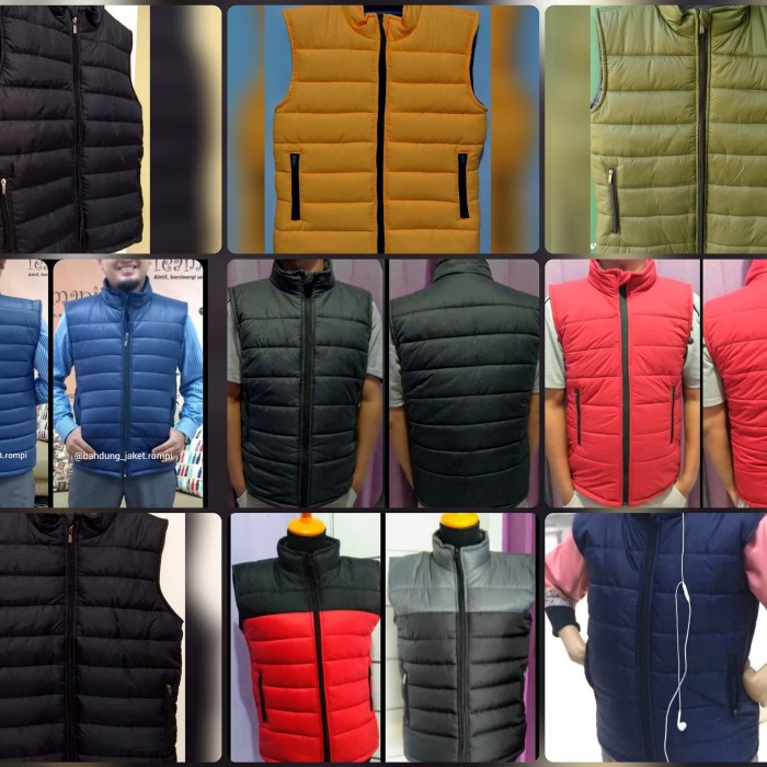 Jual ROMPI VEST PARASUT TEBAL (BIG SIZE) 5XL - Kota Bandung - Ghani ...