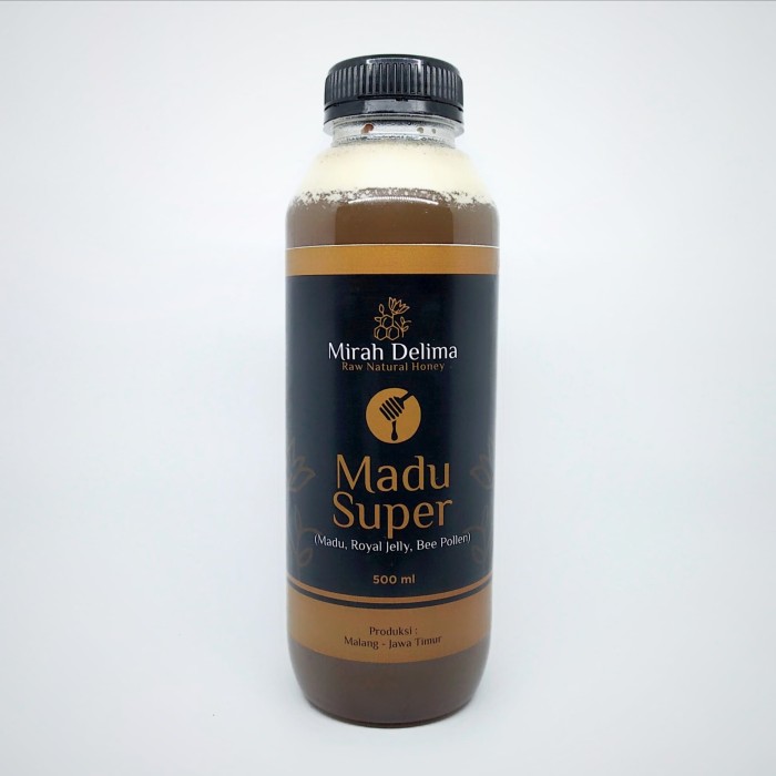 Jual Madu Super - Madu + Bee Pollen + Royal Jelly - 500 ml - Kota ...