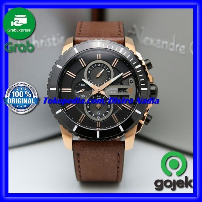 Jual Jam Tangan AC Alexandre Christie Cowok Pria Water Resist - Jakarta ...