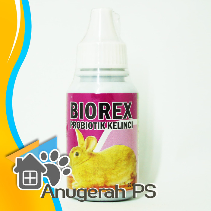 Jual Biorex 30 ml Probiotik Suplemen Penambah Nafsu Makan Kelinci - Kab ...