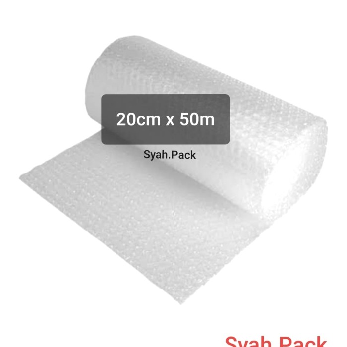 Jual bubble wrap / bubblewrap ukuran 20cm x 50 meter - Putih - Jakarta ...