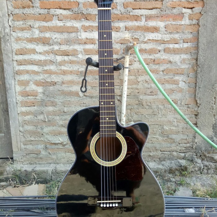 Jual gitar akustik tanam besi pemula - Hitam - Kota Surakarta - gudang ...
