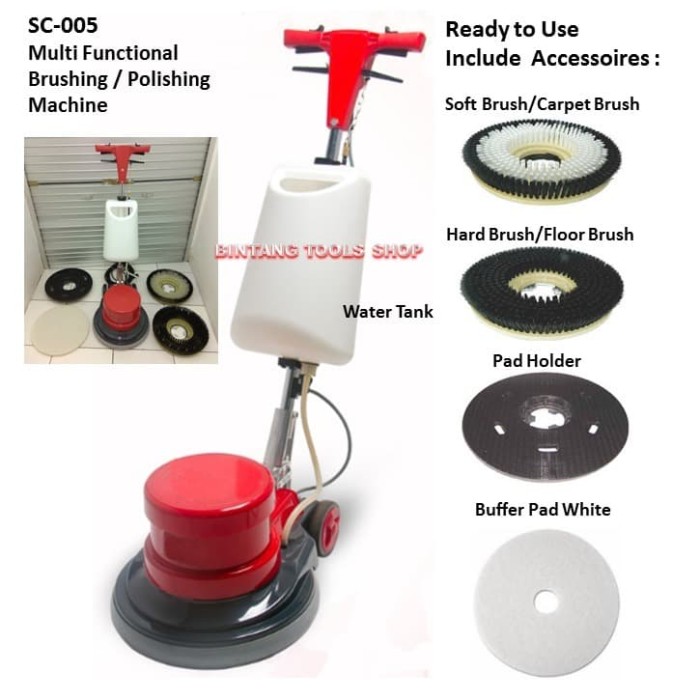 Jual Mesin Polisher A005 17inch 154Rpm Brushing Polishing Machine ...