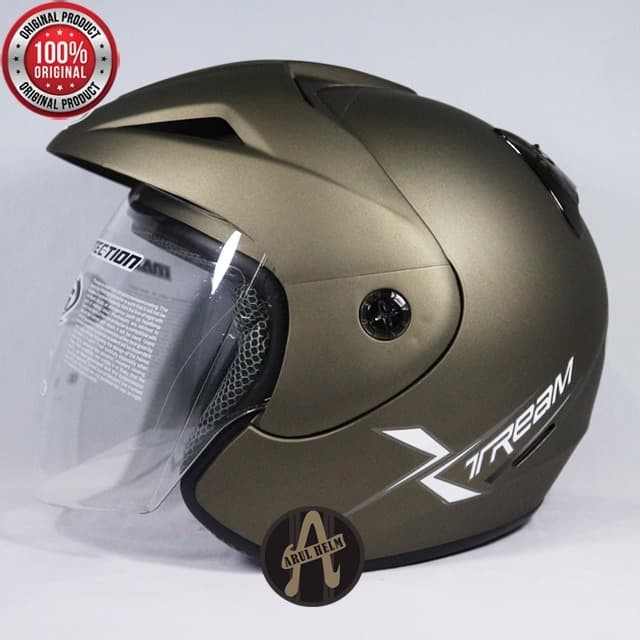 Jual HELM VOG EXTREAM STAR GREY DOFF / HELM VOG EXTREAM PALING LARIS ...