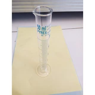 Jual Gelas ukur 25 ML measuring cylinder PYREX skala biru - Kota Bekasi ...