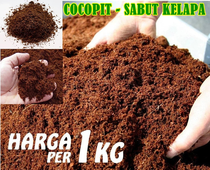 Jual Media Tanam Pertanian Hidroponik Cocopeat - Cocopit - Sabut Kelapa ...