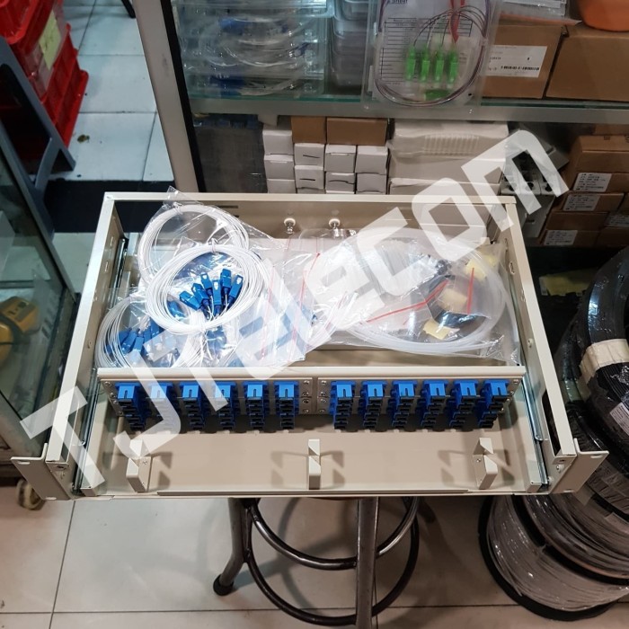 Jual OTB 48 core / ODF rack 48 core SC lengkap - Jakarta Pusat ...