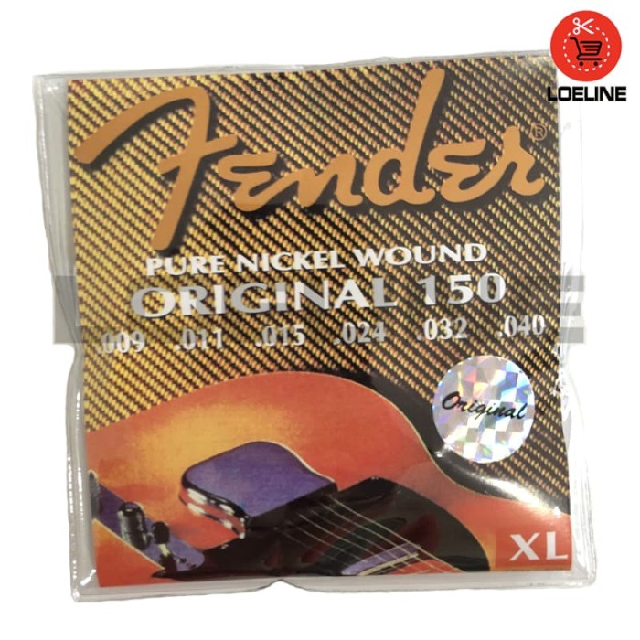 Jual Senar Gitar Elektrik Fender Pure Nickel Wound 150 Impor Murah ...