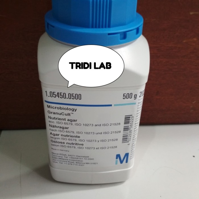 Jual NUTRIENT AGAR 500 GRAM/MERCK 1.05450.0500 - Jakarta Pusat - Tridi ...