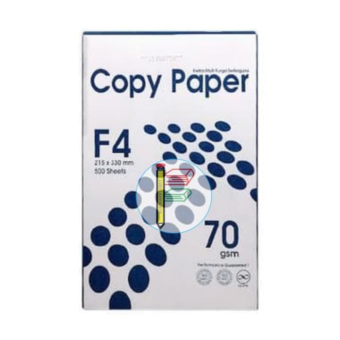 Jual Kertas HVS Copy Paper F4 70 Gram Per Rim 500 Lembar - Jakarta ...