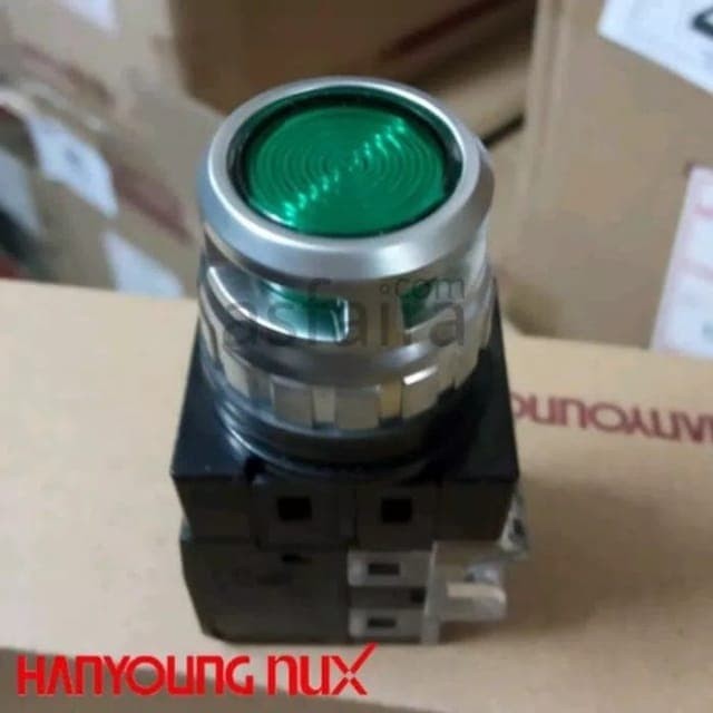 Jual Push button lamp switch CRX-G25MAG Hanyoung Nux - Hijau - DKI Jakarta - Asfaira shop ...