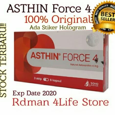Jual ASTHIN Force 4 - Jakarta Timur - rdman 4life | Tokopedia