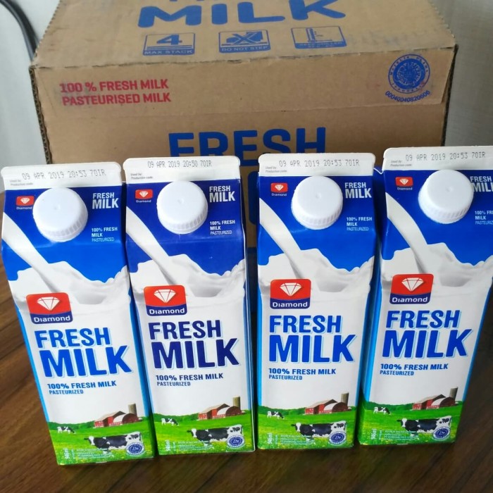 Jual Susu Diamond Fresh Milk 946ml / Susu Segar - Jakarta Utara - PART ...