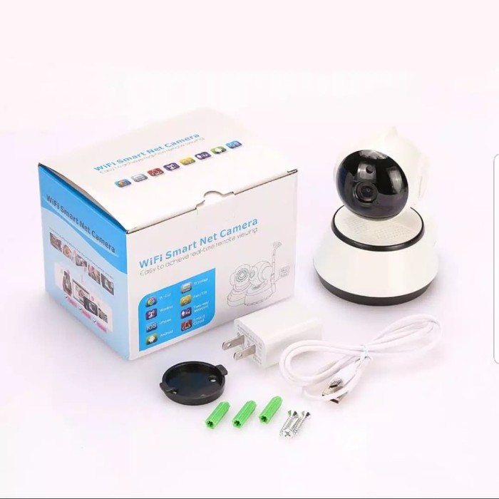Jual ip cam cctv wifi live jarak jauh cctv android spy cam ipcam V380 ...