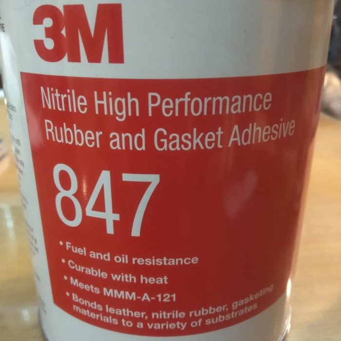 Jual 3M 847 Rubber & gasket nitrile high performance 946 ml - Jakarta ...