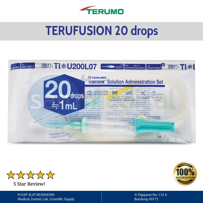 Jual Terumo Terufusion Infusion Set / Selang Infus Set Dewasa - Kota ...