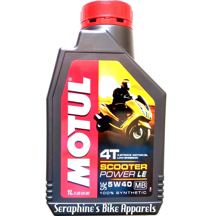 Jual OLI MOTUL SCOOTER POWER LE 5W40 1L 100% SYNTHETICS|XMAX NMAX AEROX ...
