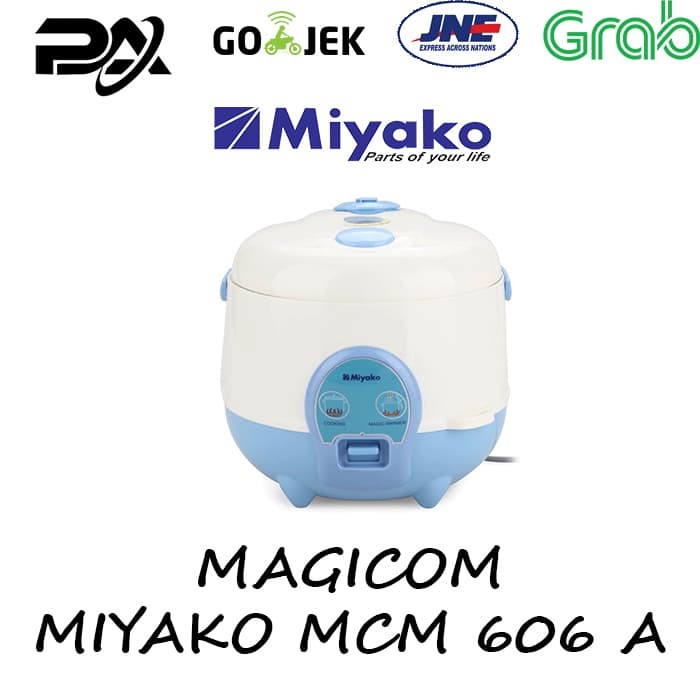 Jual MAGICOM / RICE COOKER MIYAKO MCM 606 A / MCM606A 0.6L - Kota ...