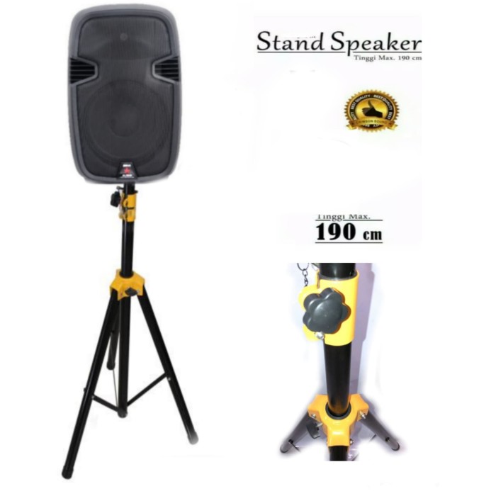 Jual stand speaker meeting / tripod speaker meeting / kaki speaker besi - Jakarta Barat - Sunly ...