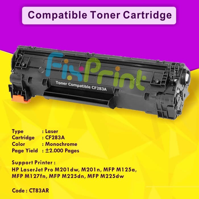 Jual Cartridge Toner Compatible Canon 337 137 737 Printer MF235 237w ...