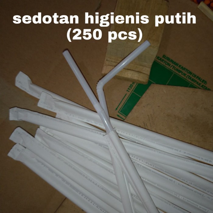 Jual sedotan fleksibel higienis, sedotan plastik, sedotan higienis isi ...
