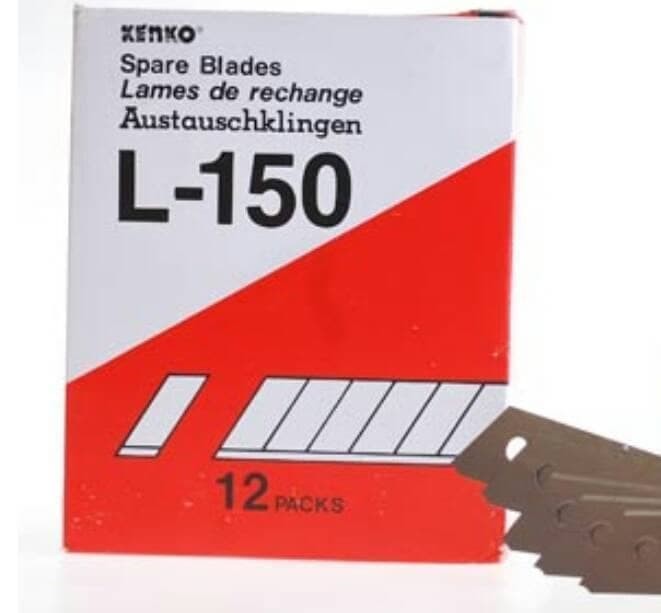 Jual ISI CUTTER Besar Kenko L-150 Refill Kater L 150 mata pemotong ...