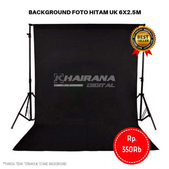 Jual Kain Background Backdrop Latar Layar Foto studio Putih 6x2.5m ...