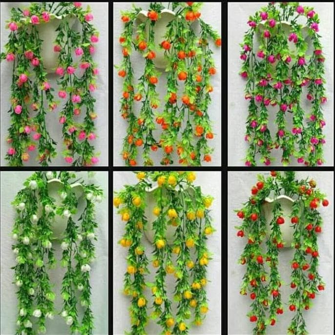 Jangan Lewatkan! Contoh Bunga Plastik Merambat yang Lagi Viral ...