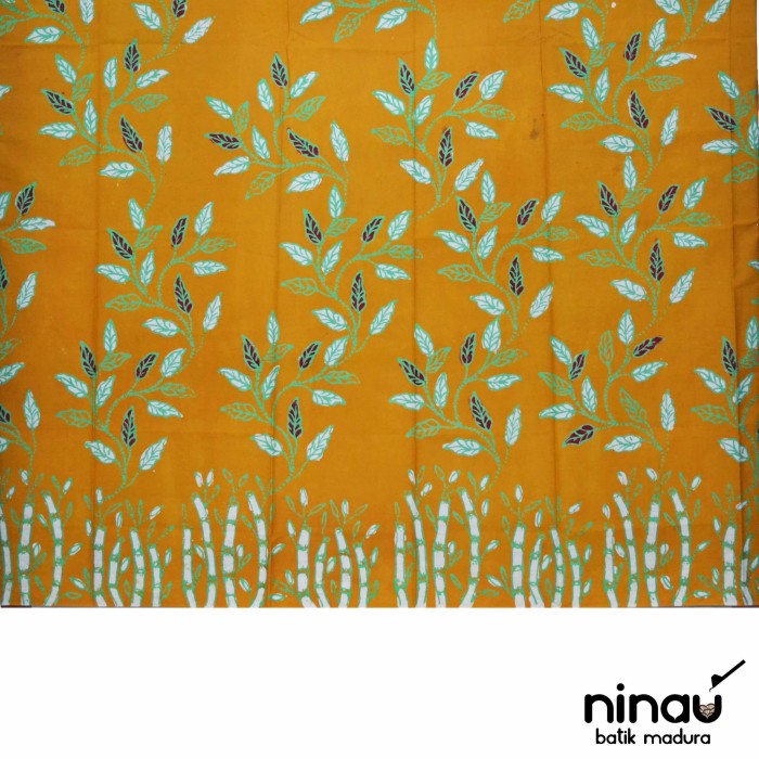 Jual Kain Batik Tulis Madura Motif Daun - F-100110 - Kab. Sidoarjo ...