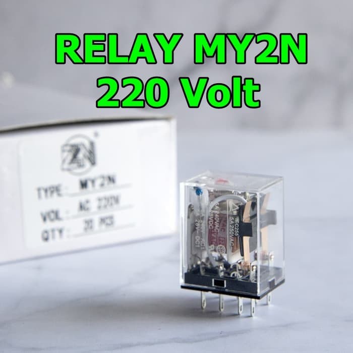 Jual Relay MY2 MY2N 220V 220 Volt - Kota Medan - Pi Toserba | Tokopedia