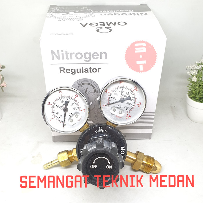 Jual N2 REGULATOR NITROGEN UNTUK TABUNG GAS NITROGEN N2 OMEGA - Kota ...
