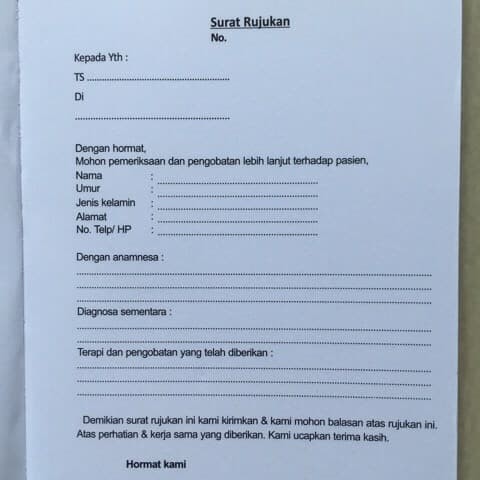 Jual SURAT RUJUKAN (GIGI) - Kota Depok - visidenta media | Tokopedia