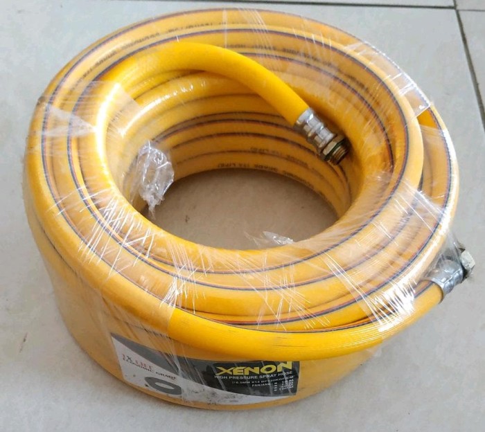 Jual Slang Selang Air Cuci Mobil Motor Steam Kompresor Angin 15m Xenon ...