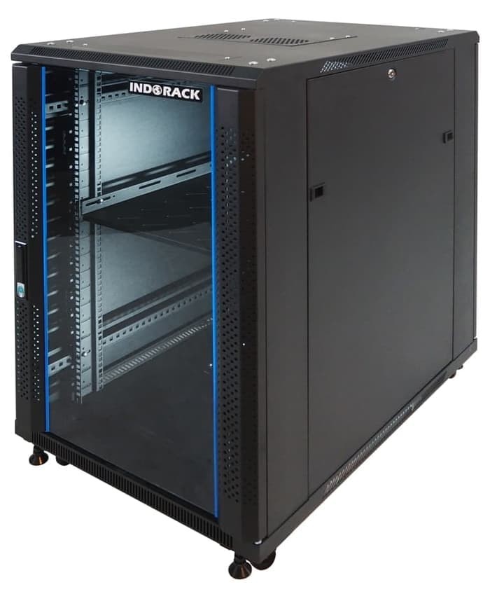 Jual Rack Server INDORACK 20U 900MM GLASS DOOR - Kota Surabaya ...