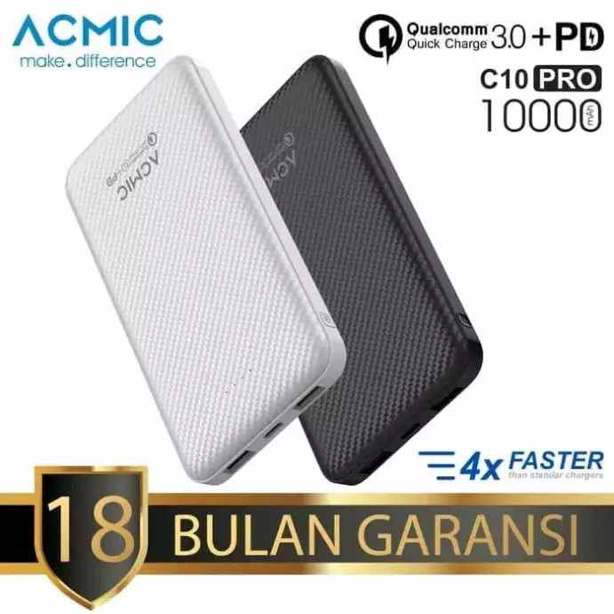 OFFICIAL DISTRIBUTOR POWER BANK ACMIC BANDUNG – ACMIC C10PRO 10000mAh ...
