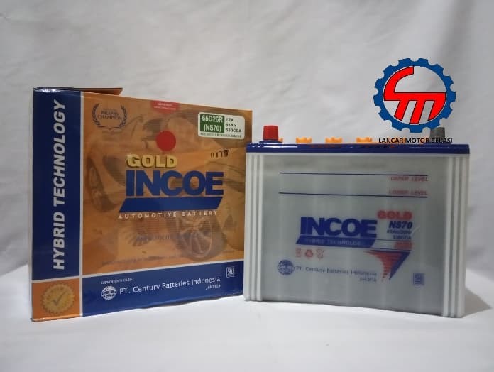 Jual Aki accu Basah Incoe Astra Gold NS70 65Ah Na Ranger EF series ...