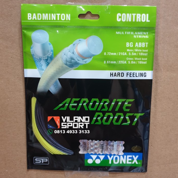 Jual Senar Badminton Yonex Aerobite Boost Tanpa pasang - Jakarta Barat ...