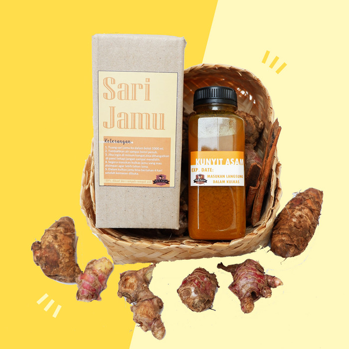 Jual SARI JAMU Mbok Legend untuk 1000 ml - Kunyit Asam - Jakarta Barat - MbokLegend | Tokopedia
