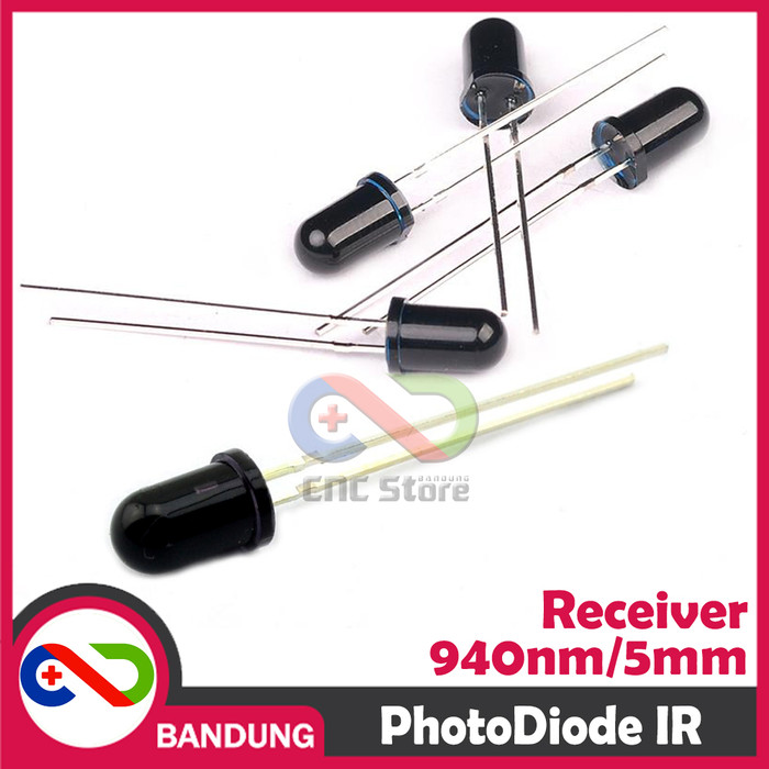 Jual [CNC] IR INFRARED PHOTODIODE RECEIVER PENERIMA 940NM 5MM - Kota ...