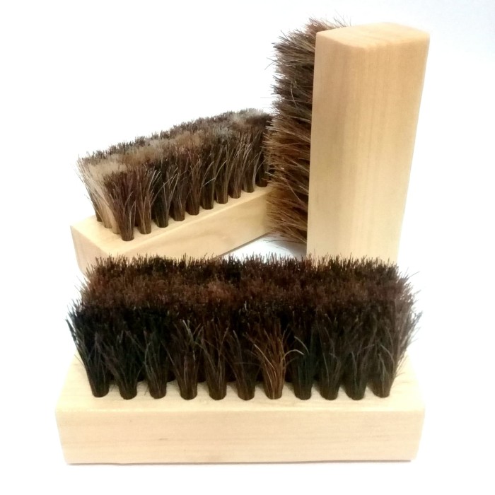 Jual Sikat sepatu premium l premium shoe brush bulu kuda ori - Kota ...
