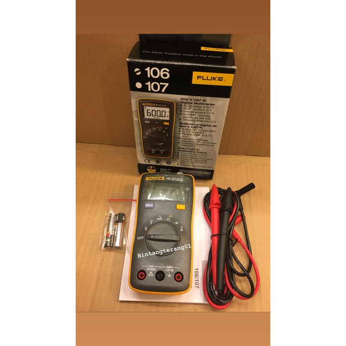 Jual Fluke 106 Palm-sized Digital Multimeter - Jakarta Barat - new ...