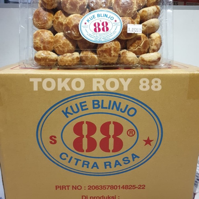 Jual Kue Blinjo 88 - Kota Surabaya - Toko Roy 88 | Tokopedia