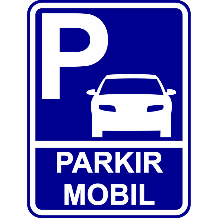 Jual Rambu Parkir Mobil Model Kotak 45cm x 60cm - Kota Bandung - Tripma ...