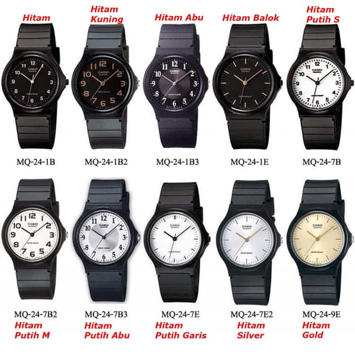 Promo Jam Tangan Casio Analog MQ-24 Unisex - Jakarta Pusat - Liga ...