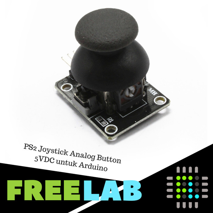 Jual Ps2 Analog Joystick Controller Dual Axis Xy Button Untuk Arduino